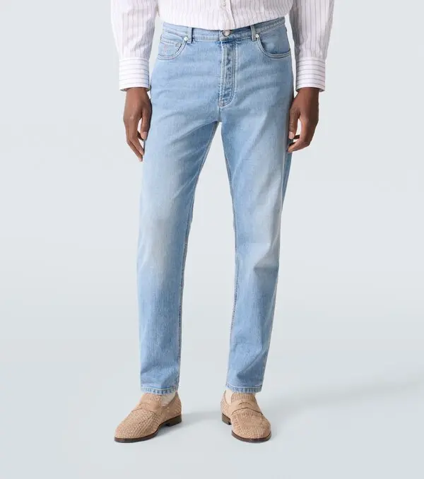 Brunello Cucinelli Mid-rise Straight Jeans