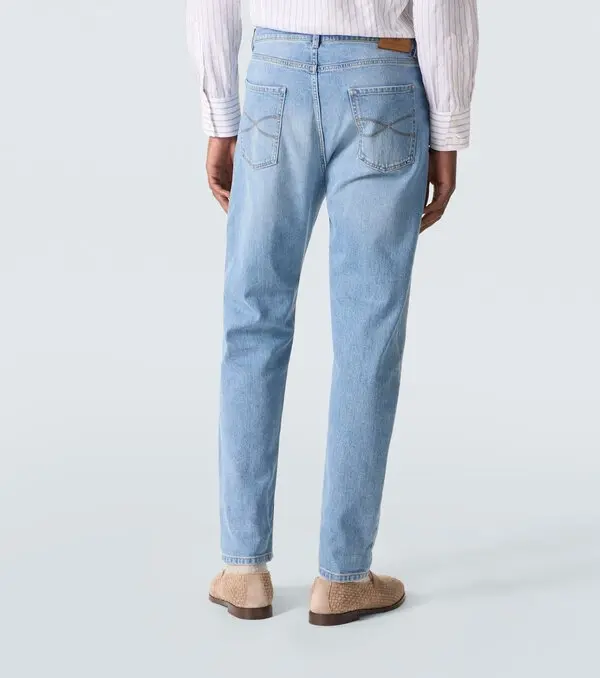 Brunello Cucinelli Mid-rise Straight Jeans