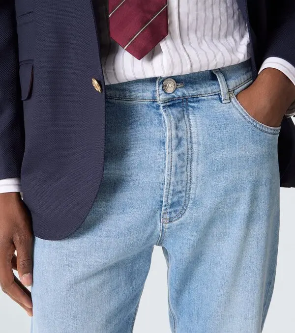 Brunello Cucinelli Mid-rise Straight Jeans