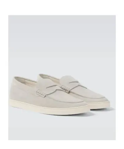 Brunello Cucinelli Suede Slip-on Sneakers