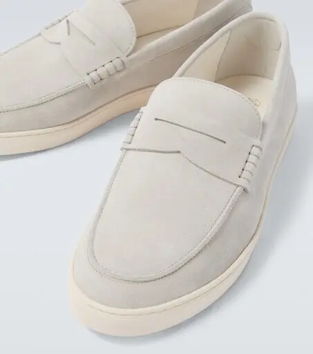 Brunello Cucinelli Suede Slip-on Sneakers