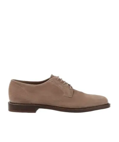 Brunello Cucinelli Suede Derby Shoes