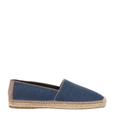 Brunello Cucinelli Suede-trimmed Canvas Espadrilles