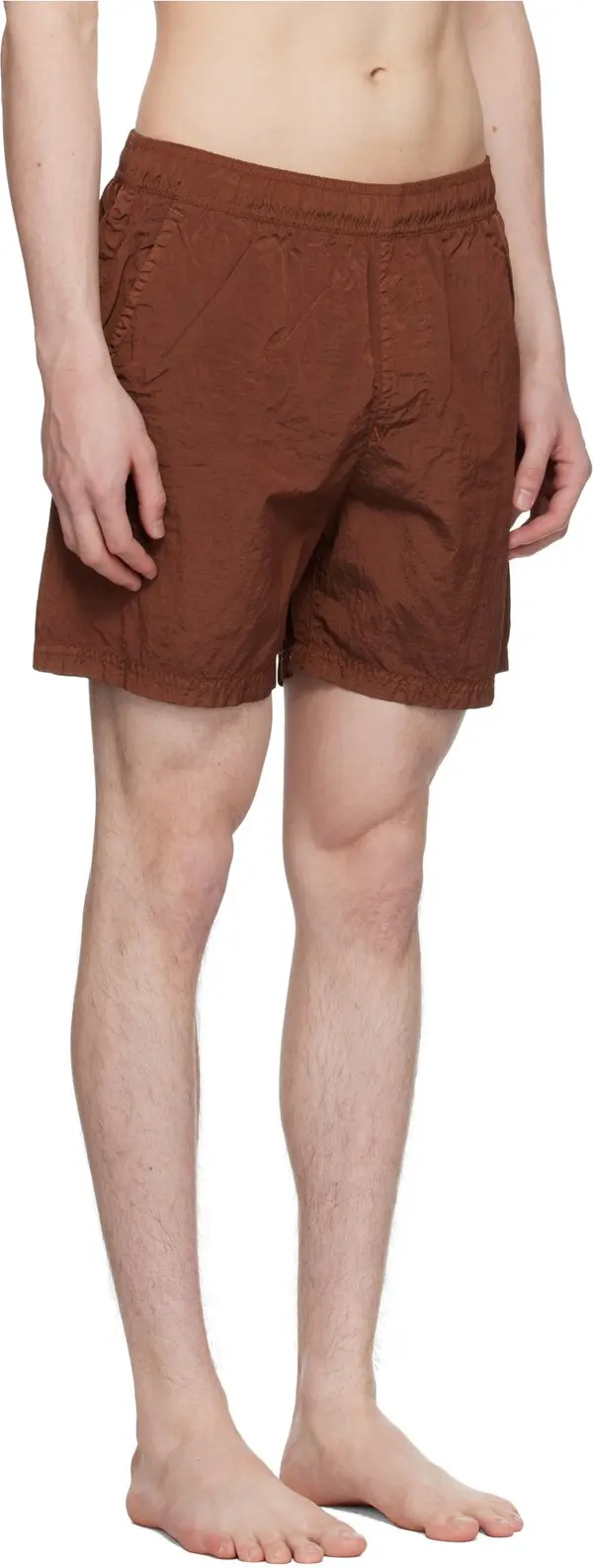Stone Island Compass-patch Swim Shorts