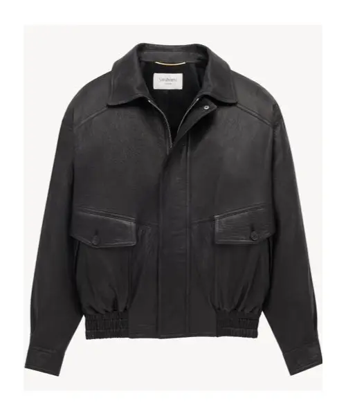 Saint Laurent Zip-up Bomber Jacket