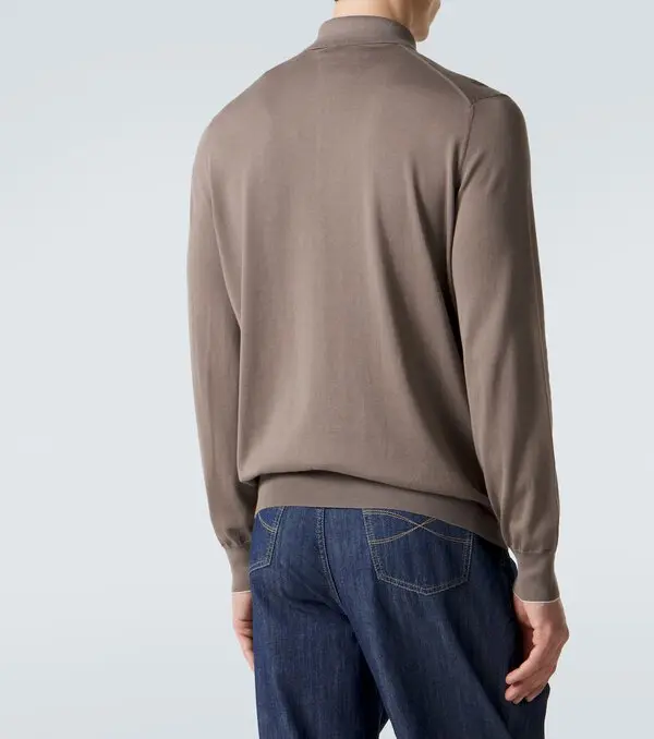 Brunello Cucinelli Cotton Polo Shirt