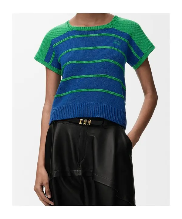 Loewe Sleeveless Sweater In Cotton And Wool
