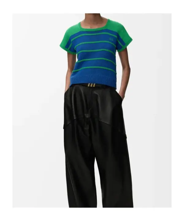 Loewe Sleeveless Sweater In Cotton And Wool