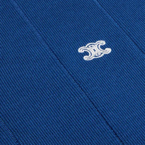 Celine Polo In Fine Silk And Cotton