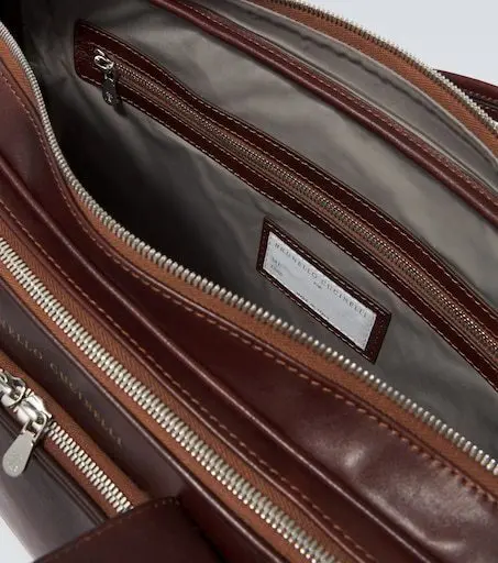 Brunello Cucinelli Leather Briefcase