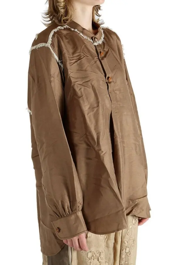 COMMUNS Loose Reverse Motif Shirt