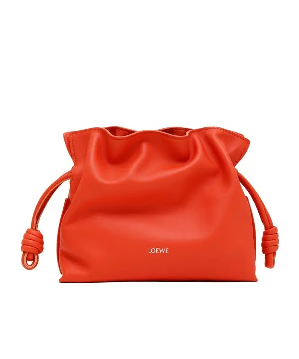 Loewe Mini Flamenco Shoulder Bag - Red
