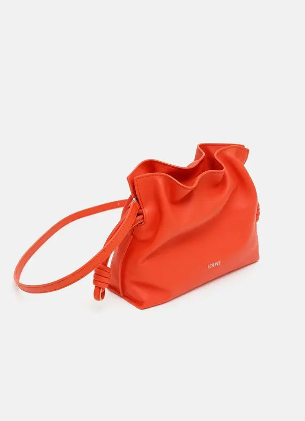 Loewe Mini Flamenco Shoulder Bag - Red