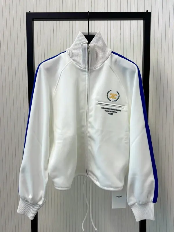 Celine Double-face Jersey Track Jacket