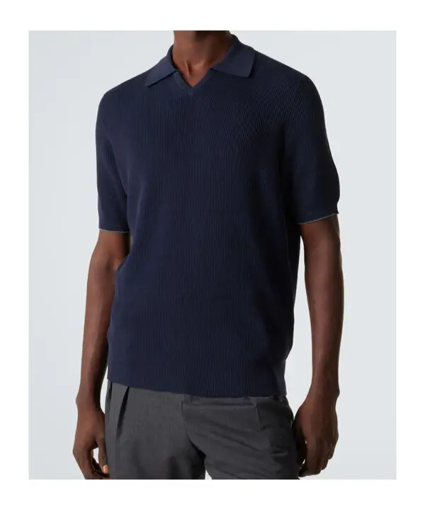 Brunello Cucinelli Cotton Polo Shirt