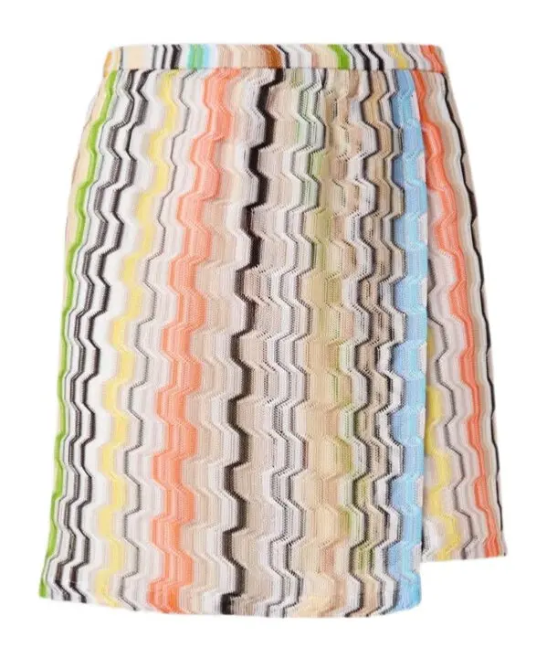 Missoni Mini Skirt In Pure Viscose