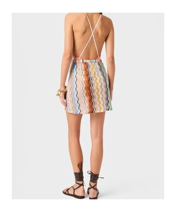 Missoni Mini Skirt In Pure Viscose