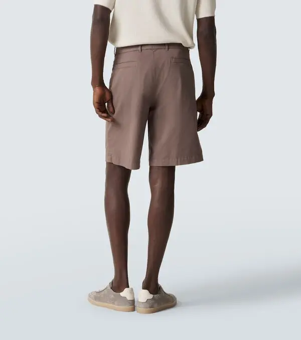 Brunello Cucinelli Cotton-blend Bermuda Shorts