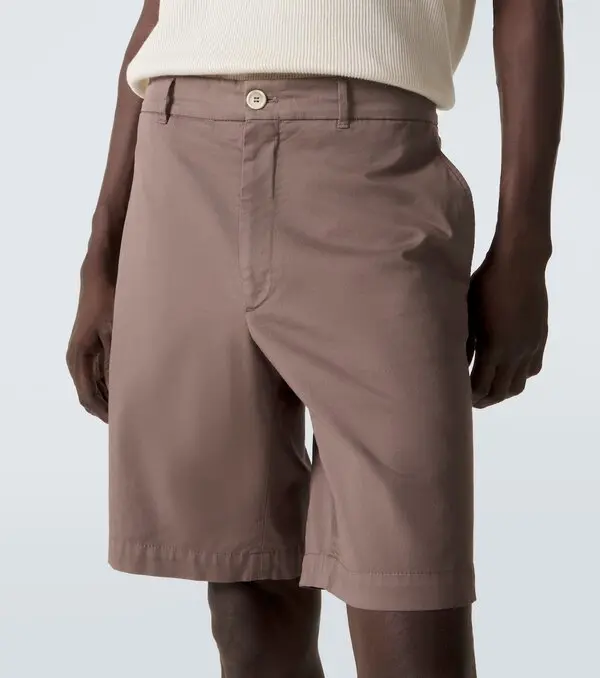 Brunello Cucinelli Cotton-blend Bermuda Shorts