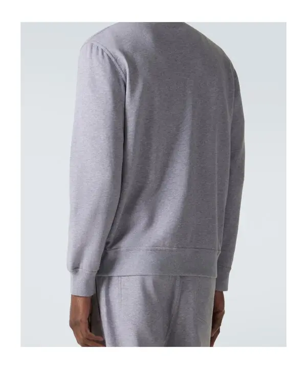 Brunello Cucinelli Cotton-blend Jersey Zip-up Sweater