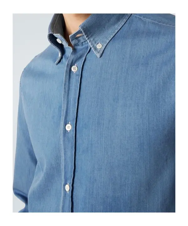 Brunello Cucinelli Denim Shirt