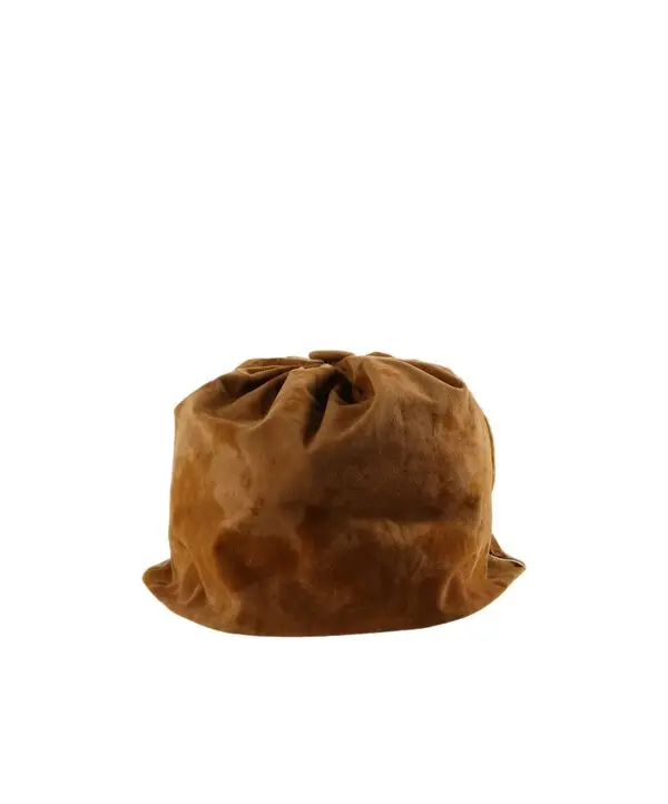 COMMUNS Top-button Hat - Brown