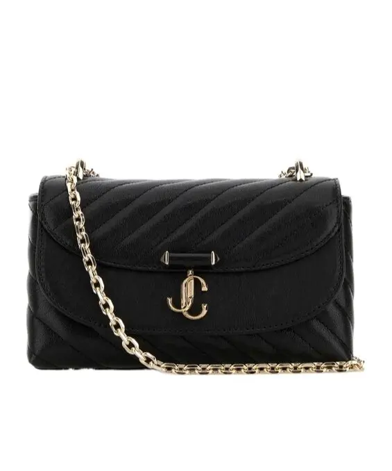 JIMMY CHOO Logo Shoulder Bag