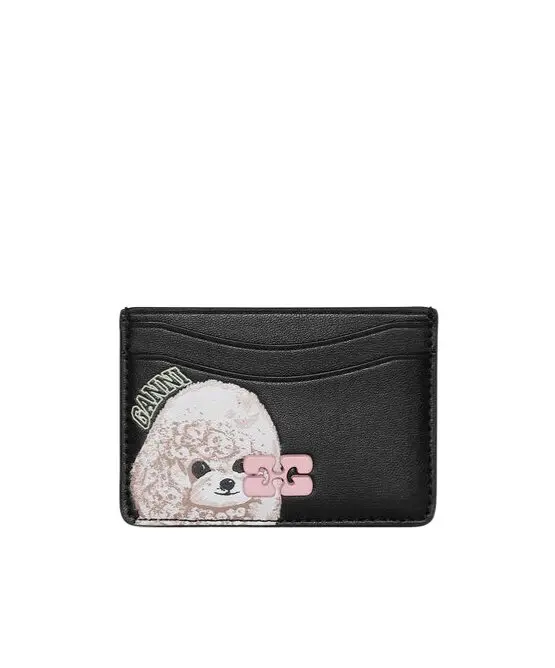 GANNI Poodle Bou Card Holder
