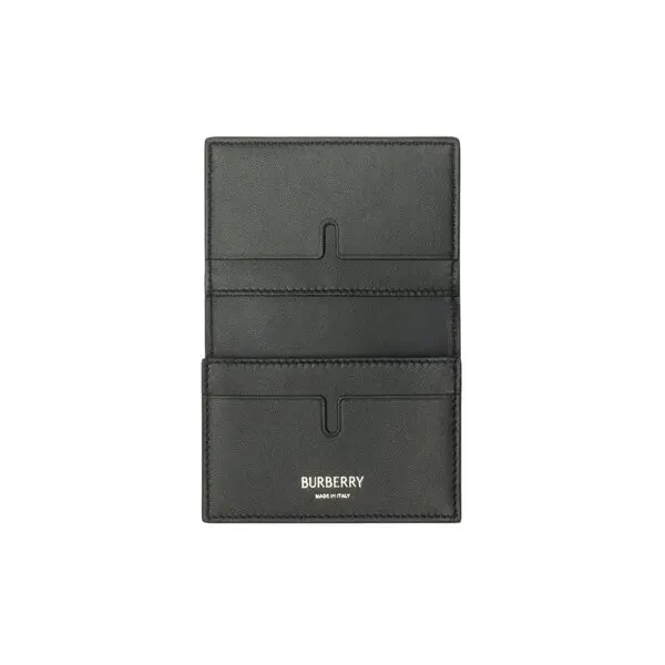 Burberry Check Folding Card Case