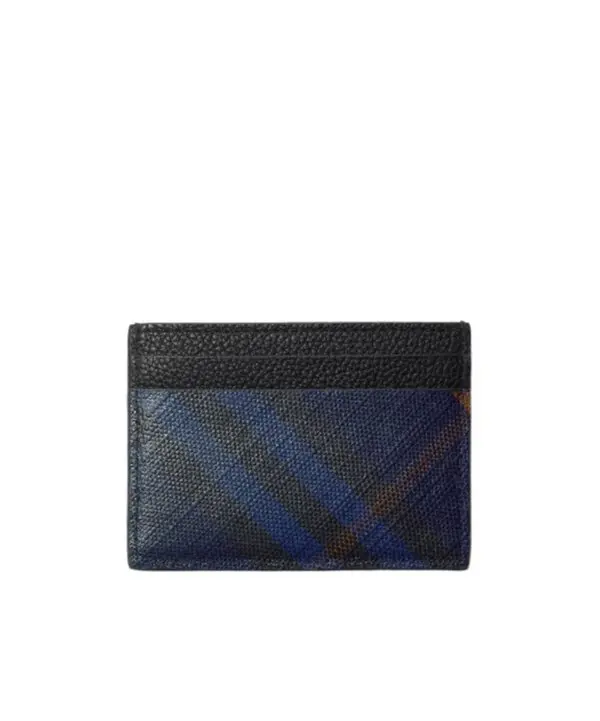 Burberry Check Printed Card Holder