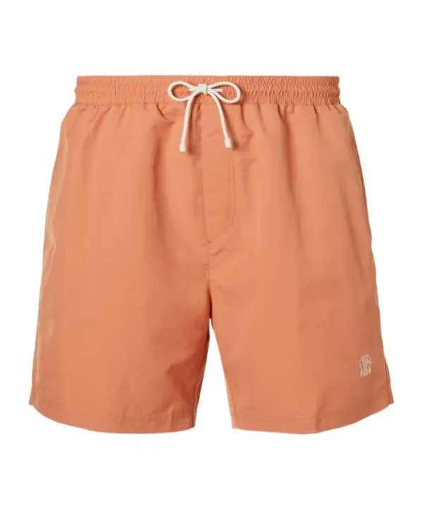 Brunello Cucinelli Logo Swim Trunks