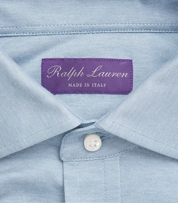 Ralph Lauren Purple Label Knitted Piqué Shirt