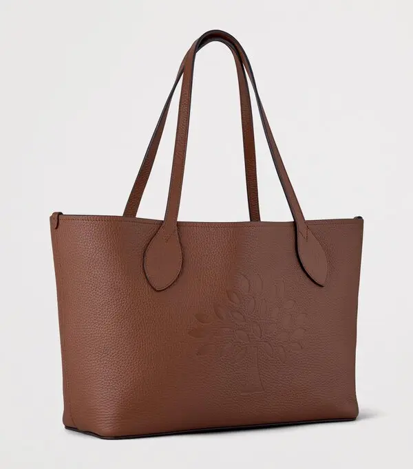 Mulberry Leather Tree Tote Bag