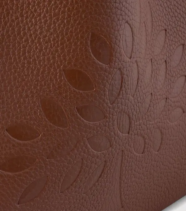 Mulberry Leather Tree Tote Bag