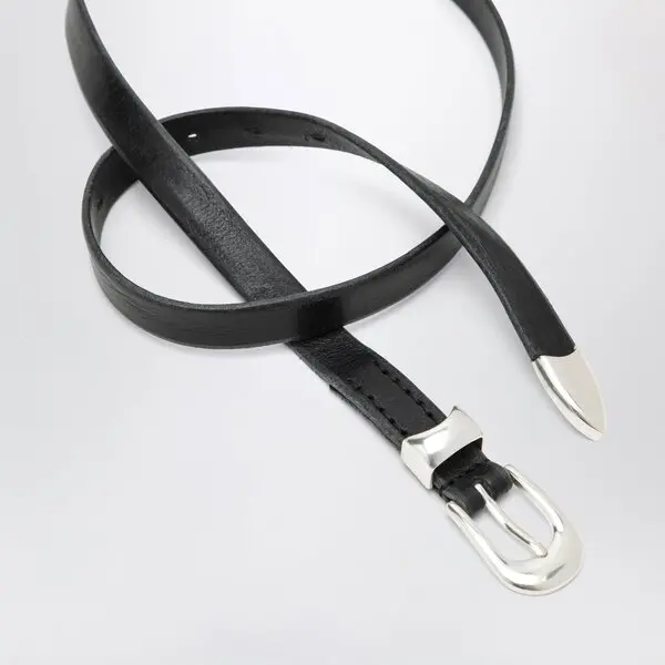 Our Legacy Calfskin Leather Belt - Black