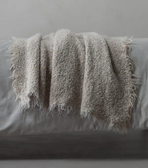 SOCIETY LIMONTA Alpaca Marmo Blanket
