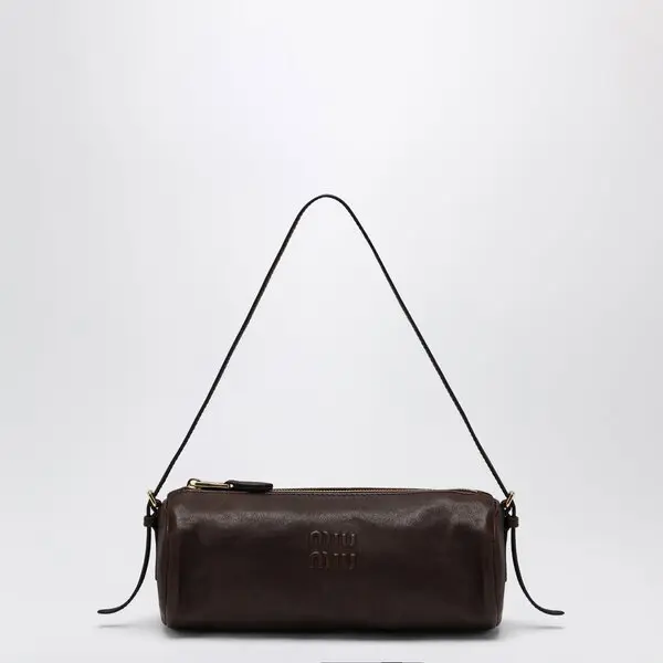 Miu Miu Radica-coloured Nappa Pouch - Brown