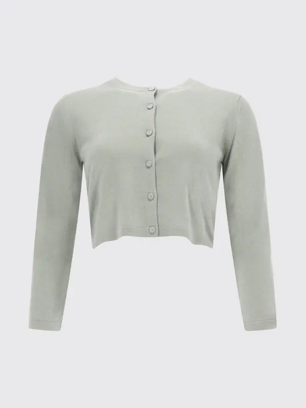 Max Mara Cropped Cardigan - Green