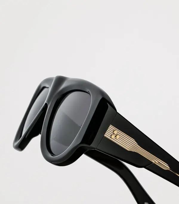 JACQUES MARIE MAGE Barclay Aviator Sunglasses