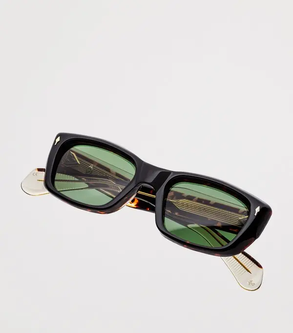 JACQUES MARIE MAGE Corniche Rectangle Sunglasses