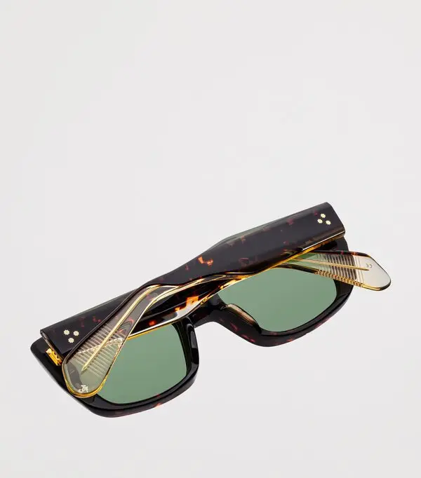 JACQUES MARIE MAGE Corniche Rectangle Sunglasses