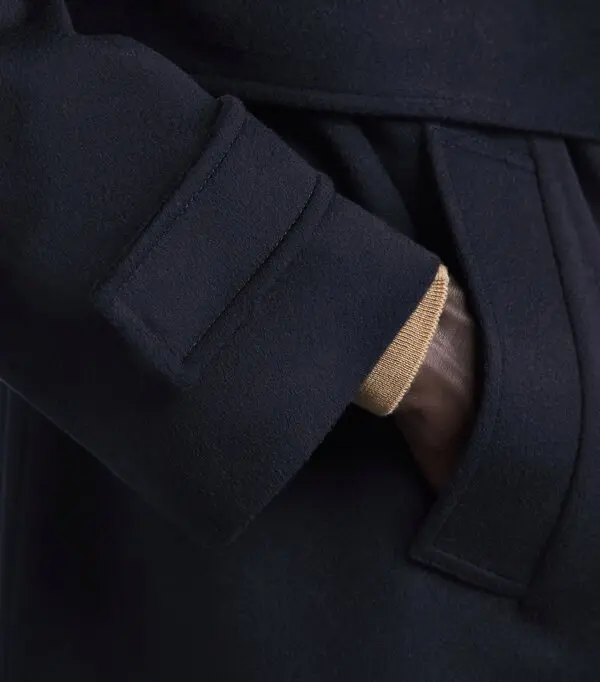 LARDINI Cashmere Belted Overcoat