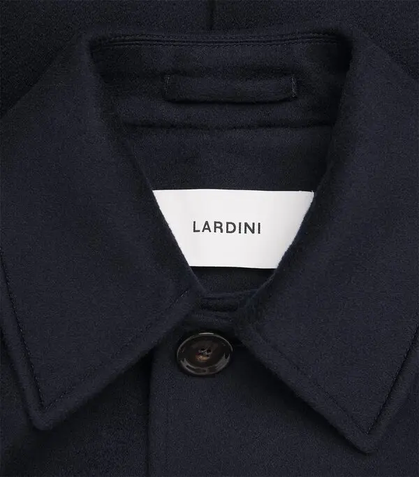 LARDINI Cashmere Belted Overcoat