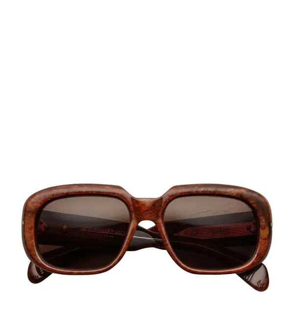 JACQUES MARIE MAGE Kobo Rectangle Sunglasses
