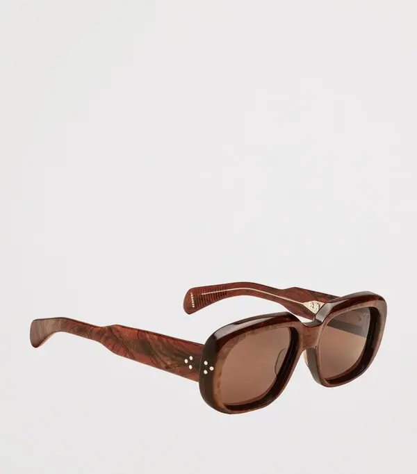 JACQUES MARIE MAGE Kobo Rectangle Sunglasses