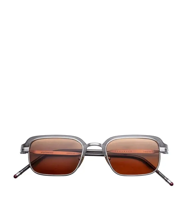 JACQUES MARIE MAGE Comanche Rectangle Sunglasses