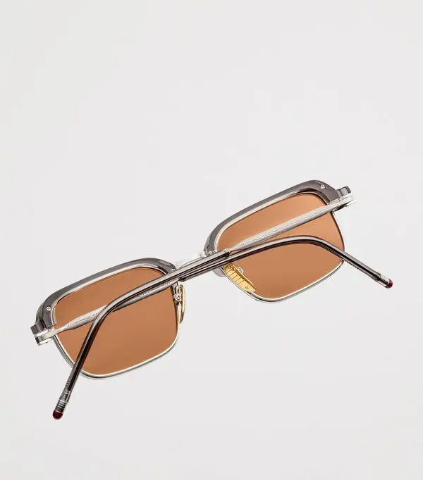JACQUES MARIE MAGE Comanche Rectangle Sunglasses