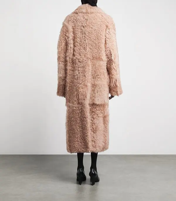 Victoria Beckham Shearling Overcoat