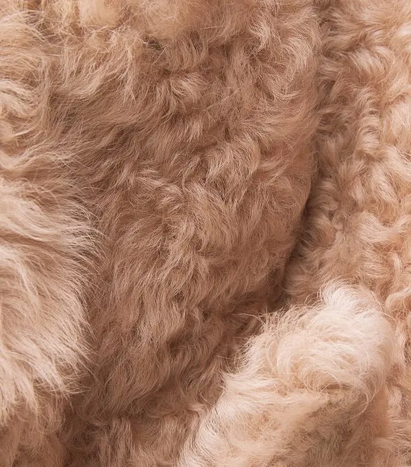 Victoria Beckham Shearling Overcoat