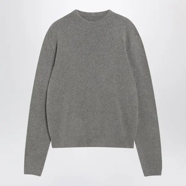Rick Owens Cashmere-blend Crewneck Sweater - Gray
